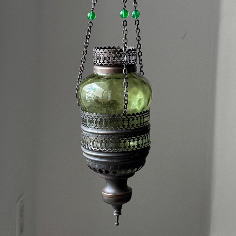 Antique Oil Ceiling Lamps - Etsy