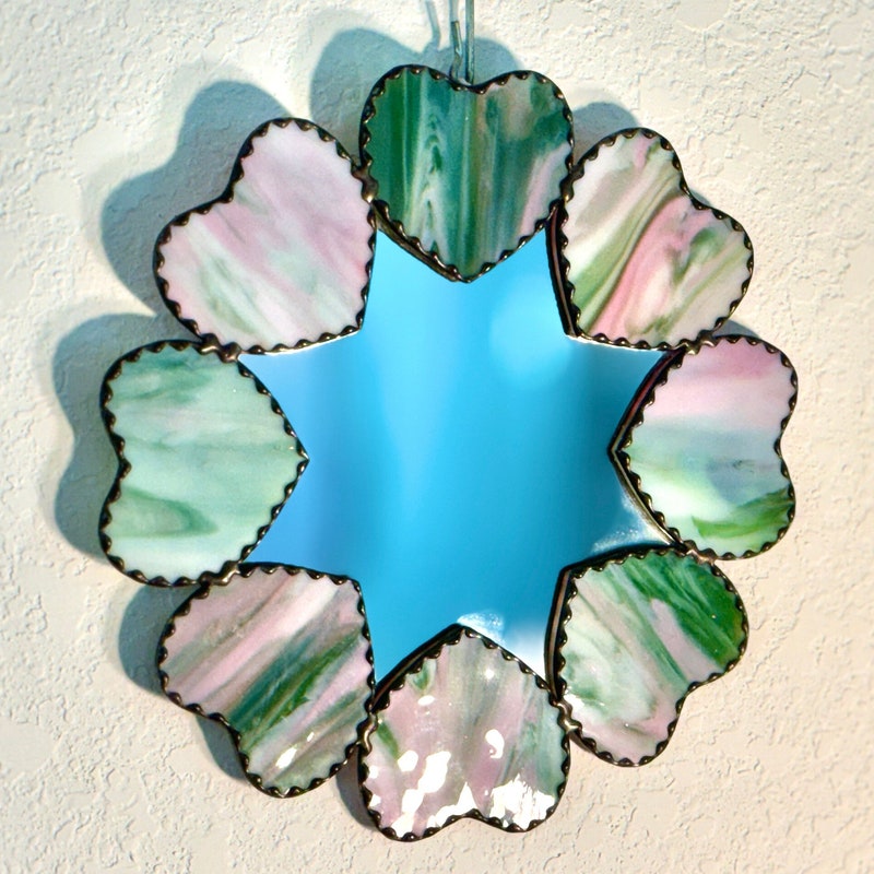 Stained Glass Mirror - Etsy
