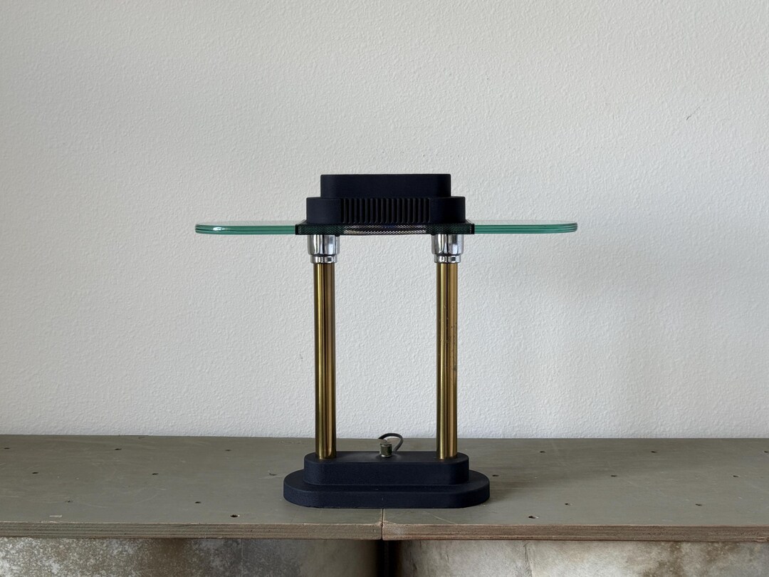 Vintage Sonneman Desk Lamp , 1980s | Dimmable Halogen Bulb Lamp ...