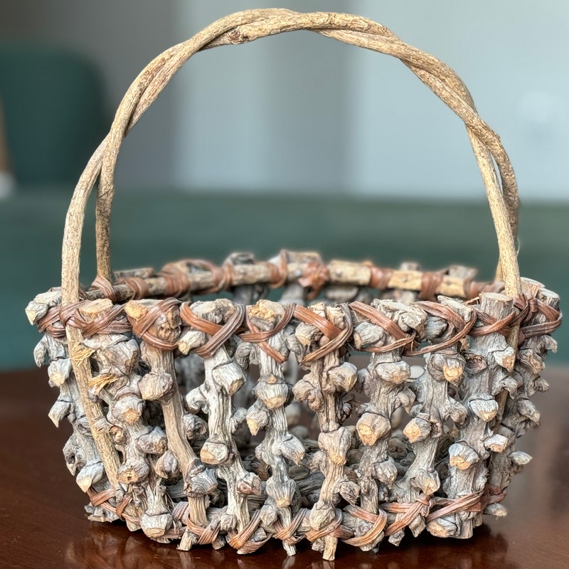 Primitive Basket - Etsy