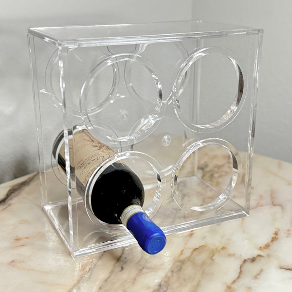 Acrylic Wine Rack - Etsy