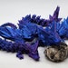 3D Printed Dragon Set of 2, Beautiful Crystal Wing and Baby Crystal ...