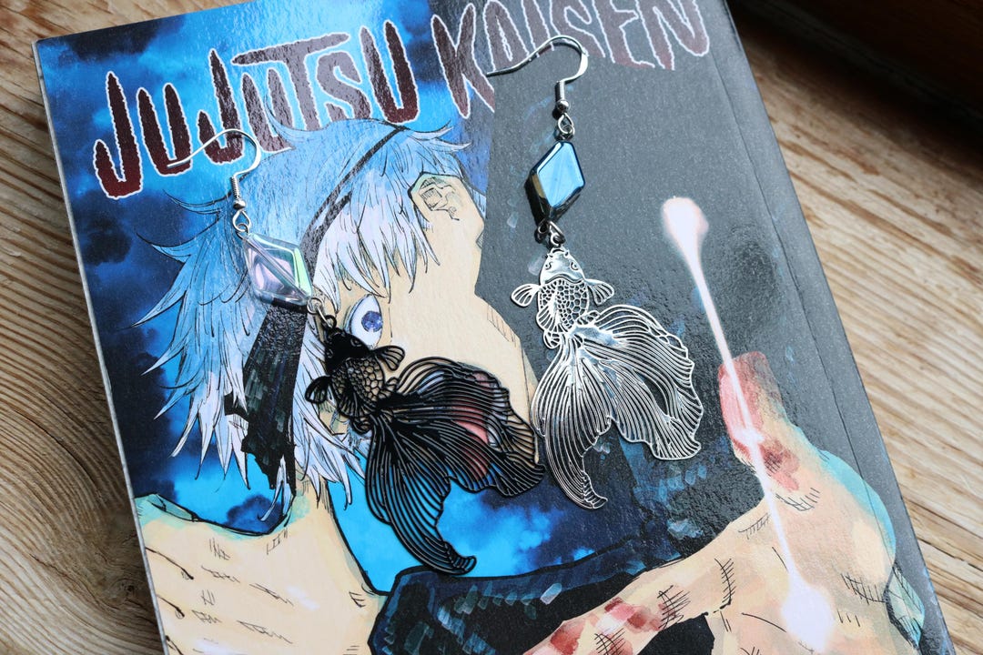 Blue Spring - Gojo and Geto-inspired Earrings From Jujutsu Kaisen - Etsy