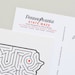 PENNSYLVANIA Maze 5x7" Postcard | Hand Designed by David Birkey | Erie ...