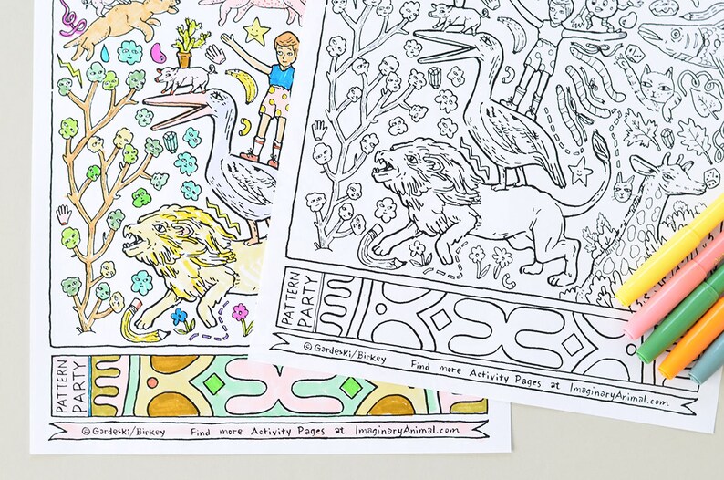 Color Club Page 3 Triple Trouble Instant Download | Etsy