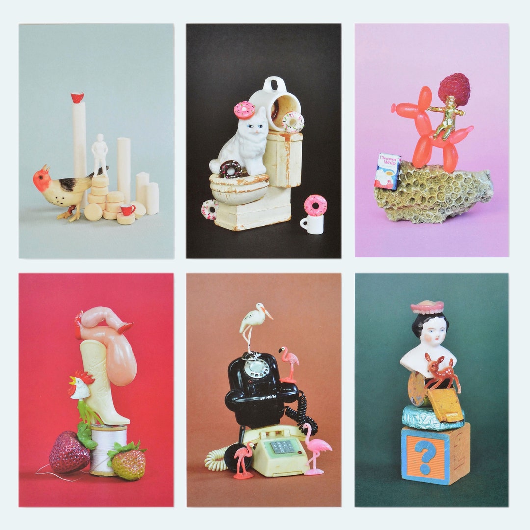 6 Postcard Set | Small Stacks Still Life Photography - Etsy