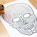 SKULL Maze / Instant DOWNLOAD Printable PDF / Fun Activity for All Ages ...