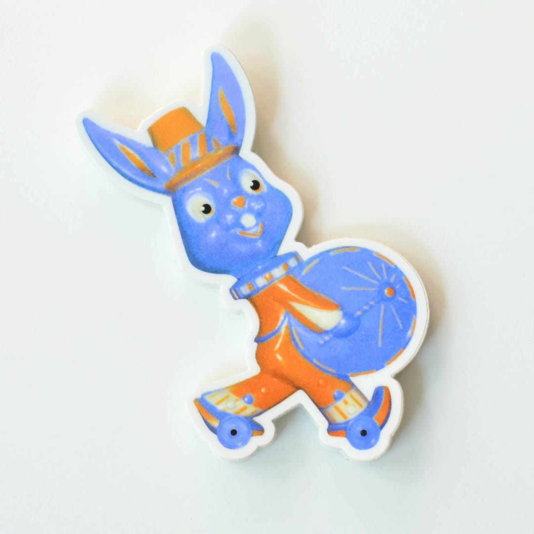 Bunny Drummer | Die Cut Vinyl Sticker | 2 X 3 Inches - Etsy