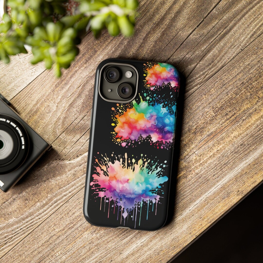 Rainbow Cloud Plash Phone Case for Iphone, Samsung and Google Pixel - Etsy