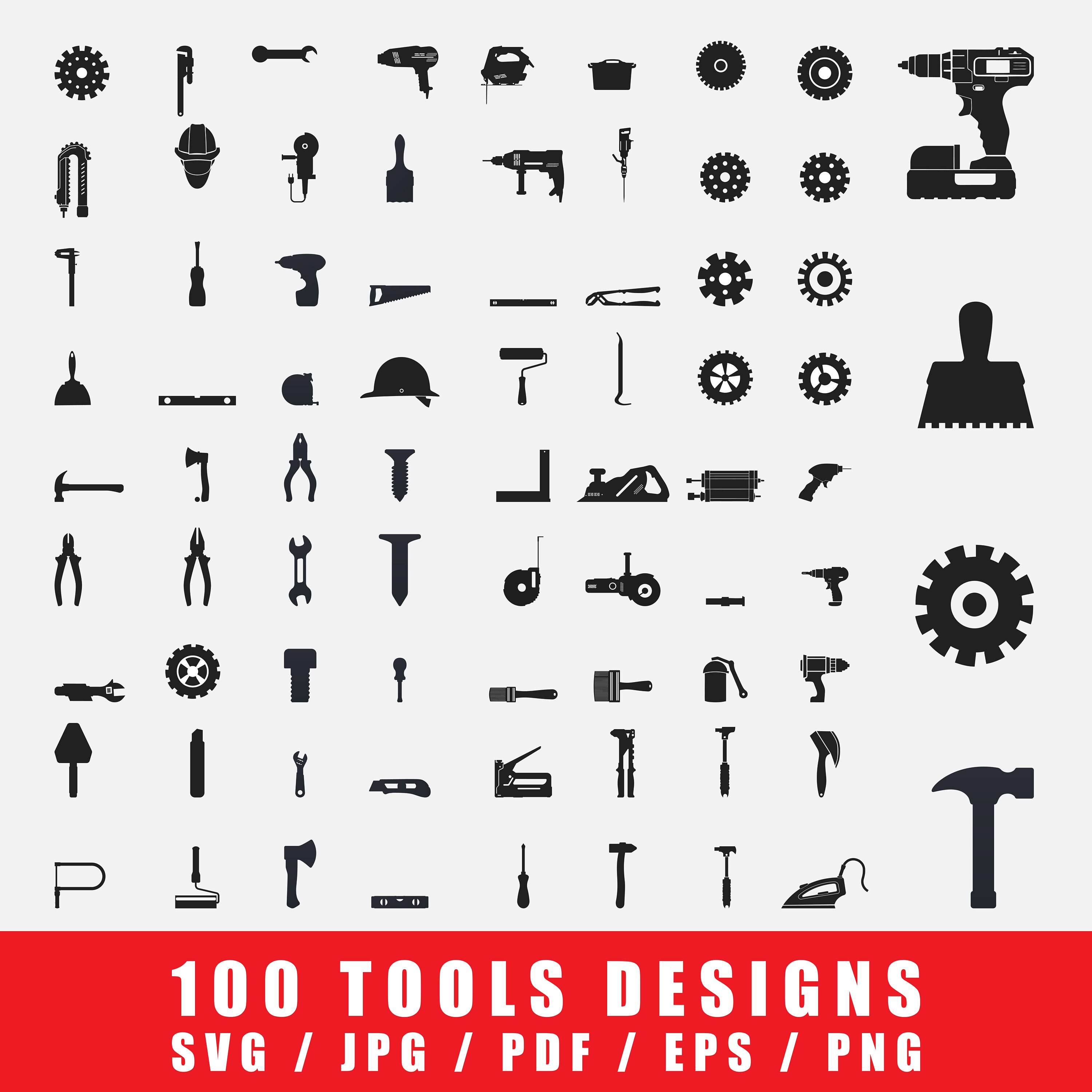 Tools Svg Bundles, Mechanic Tools Svg, Hammer Svg, Tools Clipart ...