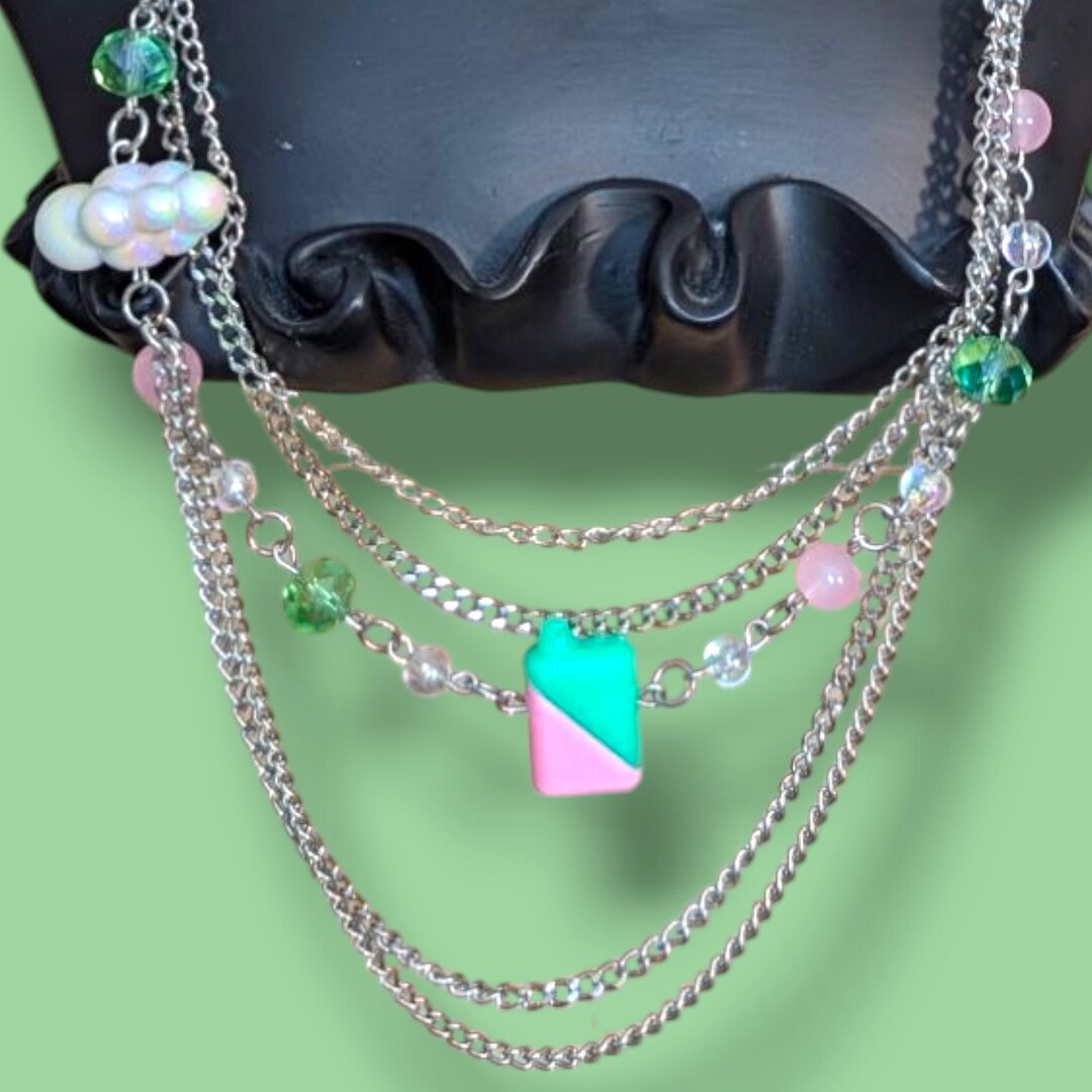 Stoner Gifts Geek Elf Bar Cloud Necklace - Etsy