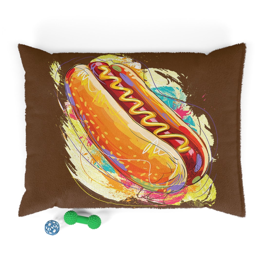 HOT DOG Pet Bed - Etsy