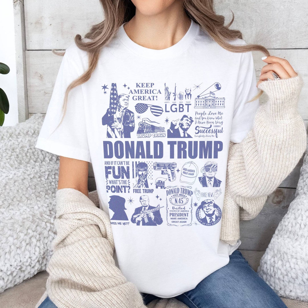 Vintage Donald Trump Doodle Art Shirt Donald Trump Make America Trump ...
