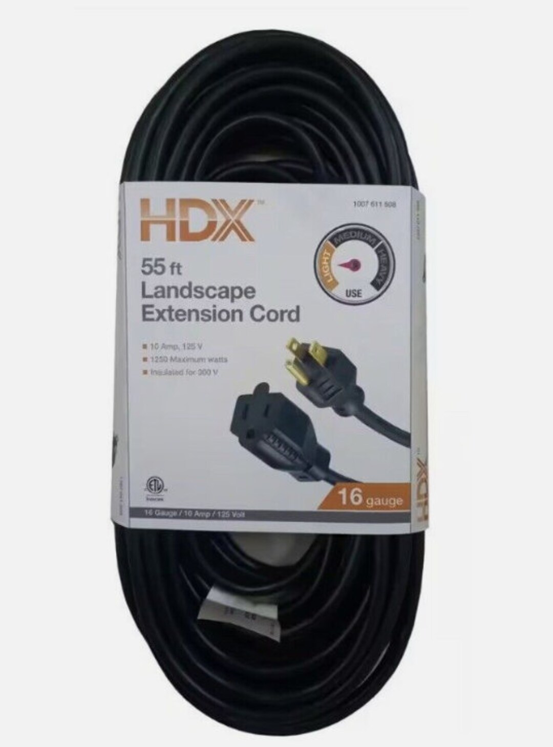 HDX Extension Cord 55ft 16/3 - Etsy