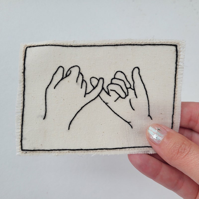 Hand Embroidered Patches - Etsy