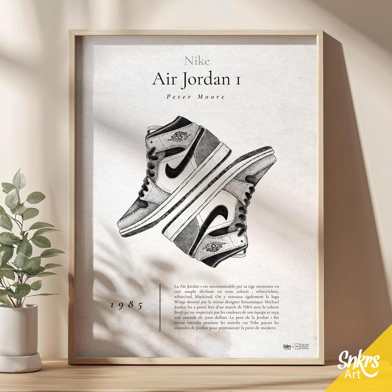 Air Jordan Art - Etsy