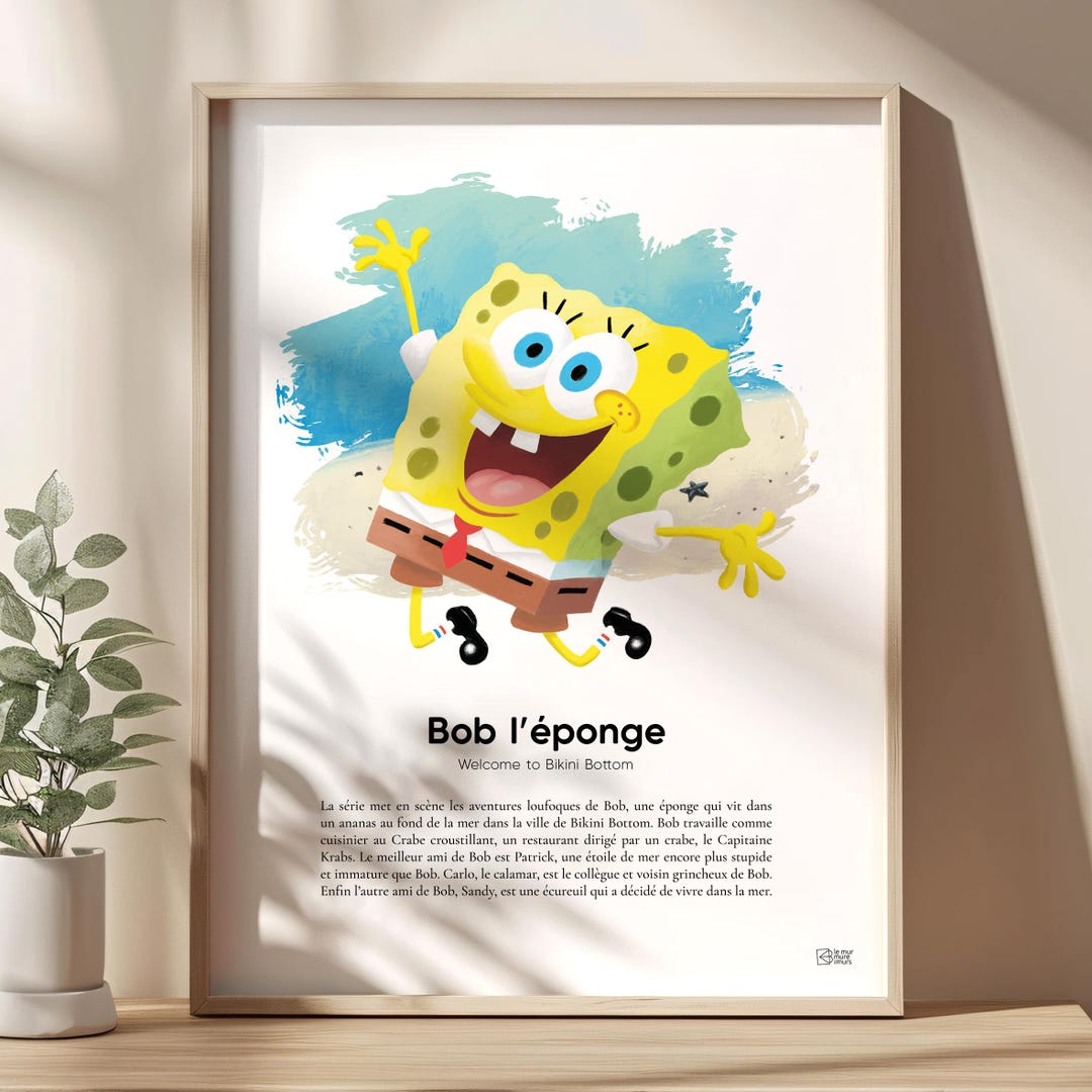 Spongebob Squarepants Posterlimited & Certified Edition2000s Pop ...