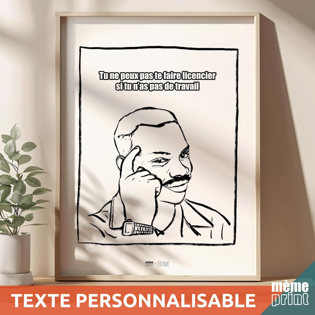 Roll Safe Meme Poster, Meme Print, Internet Meme, Illustration ...