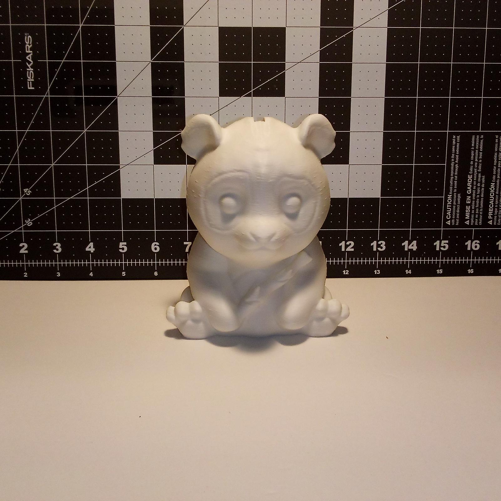 3D Printed Panda Piggy Bank - Etsy
