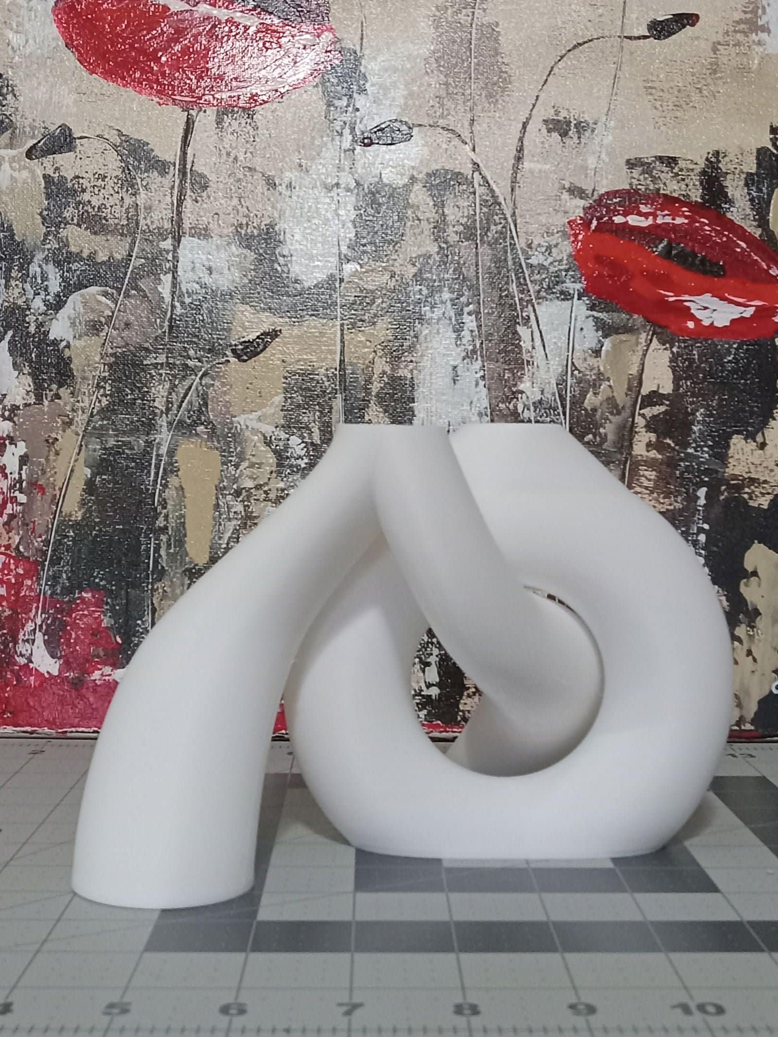 3D Printed Interlocking Toroidal Vase Set - Etsy