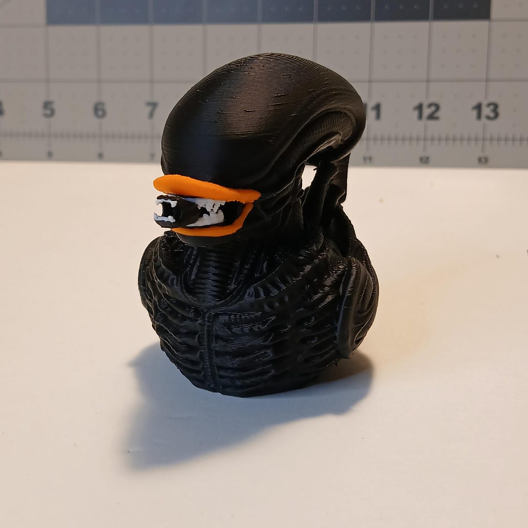 3D Printed Xenomorph Duck - Etsy