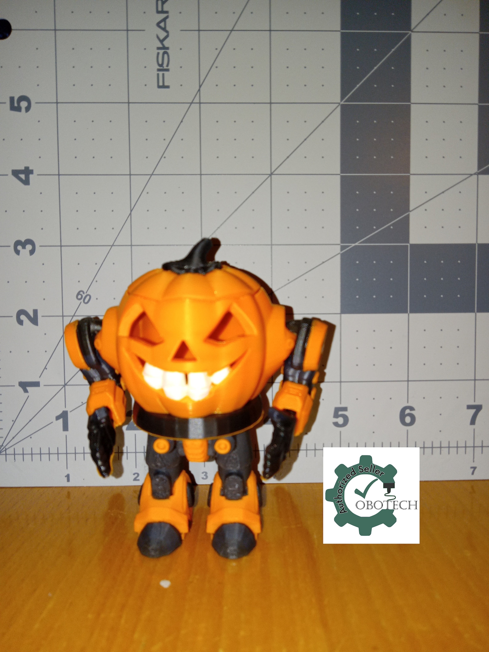 Articulating Robot Pumpkin - Etsy