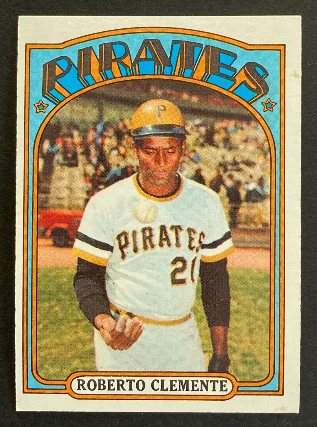 Roberto Clemente 1972 Topps Baseball #309, Hall of Fame, VGEX-EX - Etsy