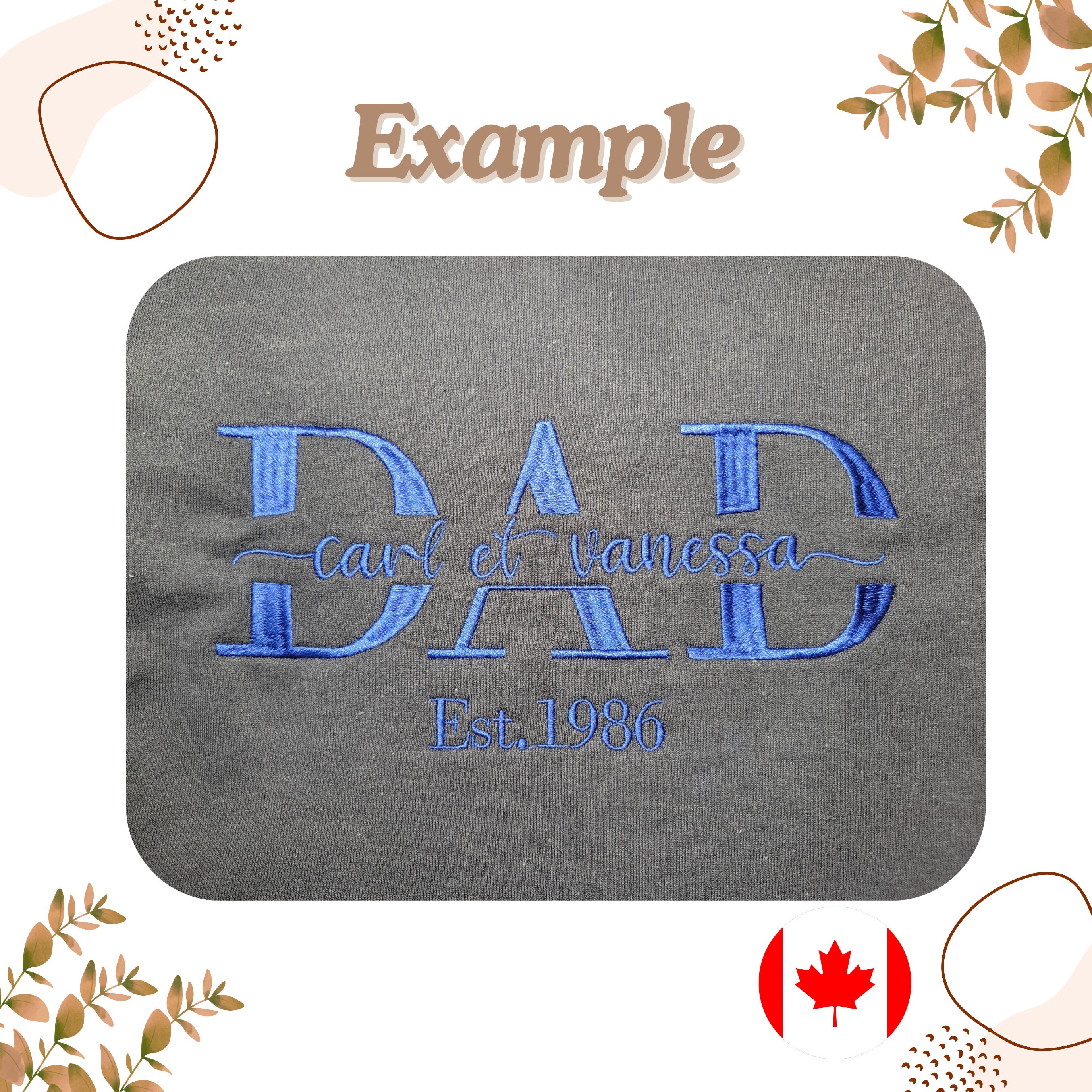 Split Font - DAD Design - Etsy