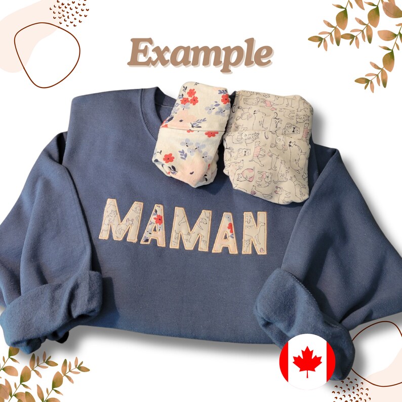 MAMAN Applique Design - Digital File - 7 Stitch Files - Etsy