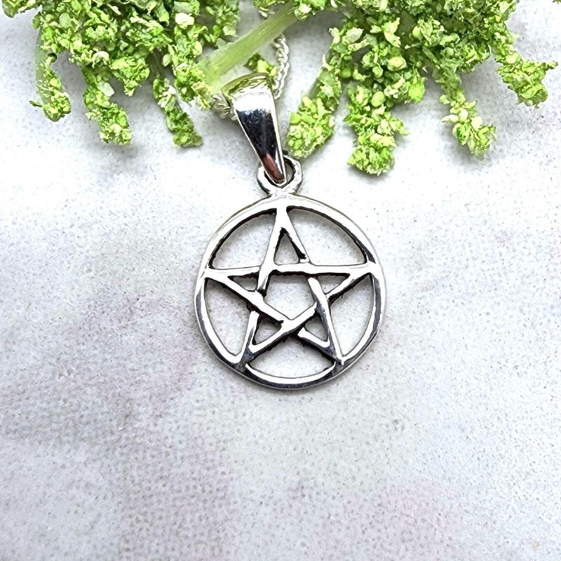 Pentagram Necklace - Etsy