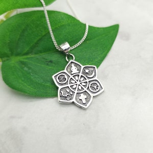 Coexist Religious Necklace, Sterling Silver, Interfaith Symbols, World ...