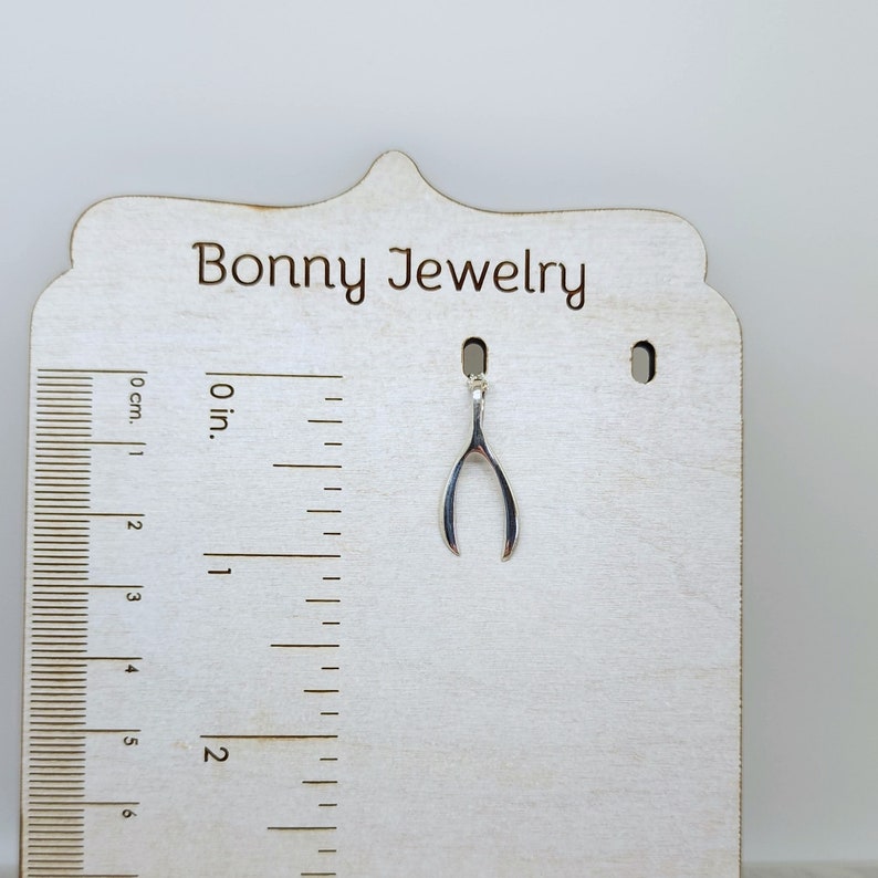 Wishbone Necklace, Sterling Silver, Good Luck Symbol, Hope, Good ...