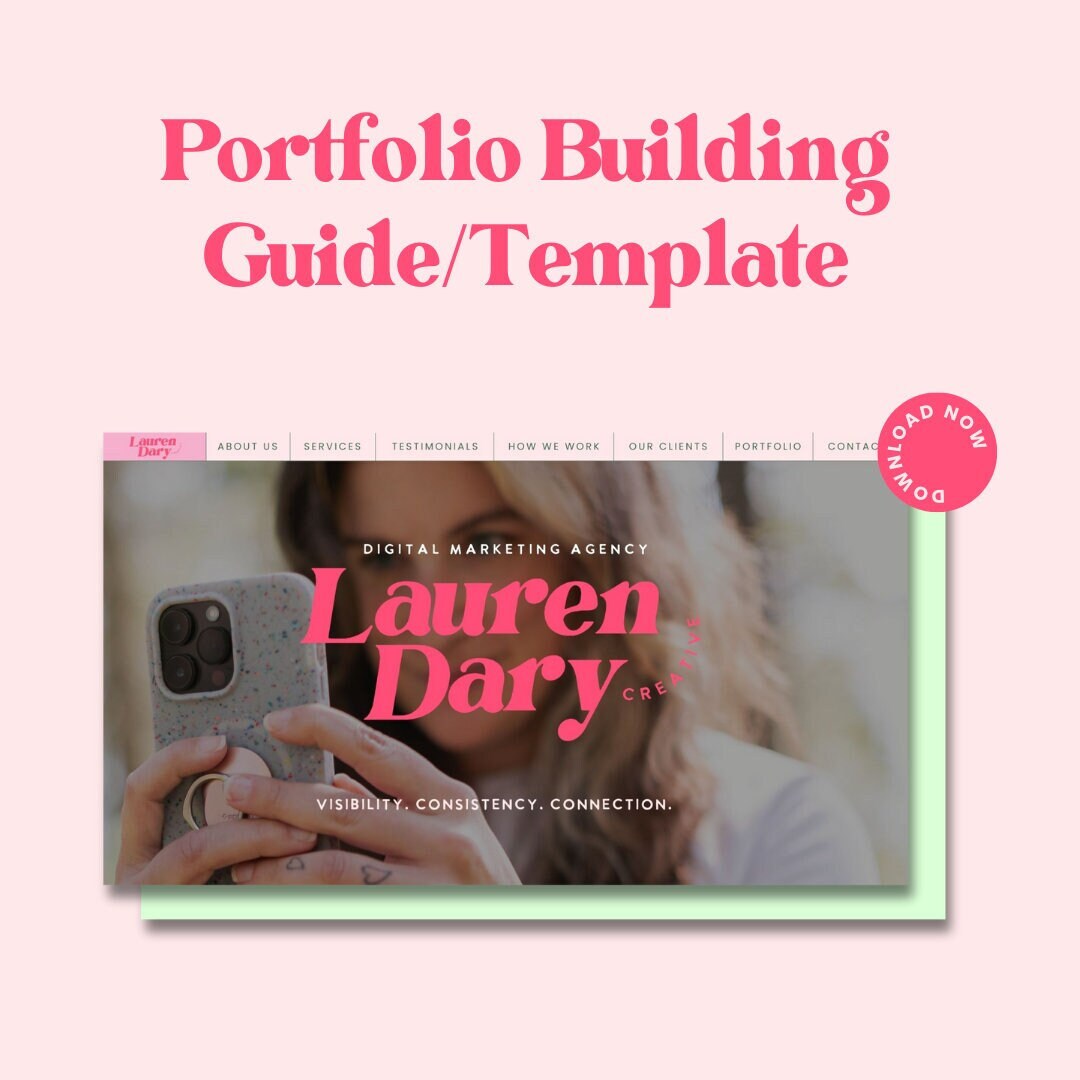 Canva Portfolio Template Guide Easy Customizable Digital Portfolio ...