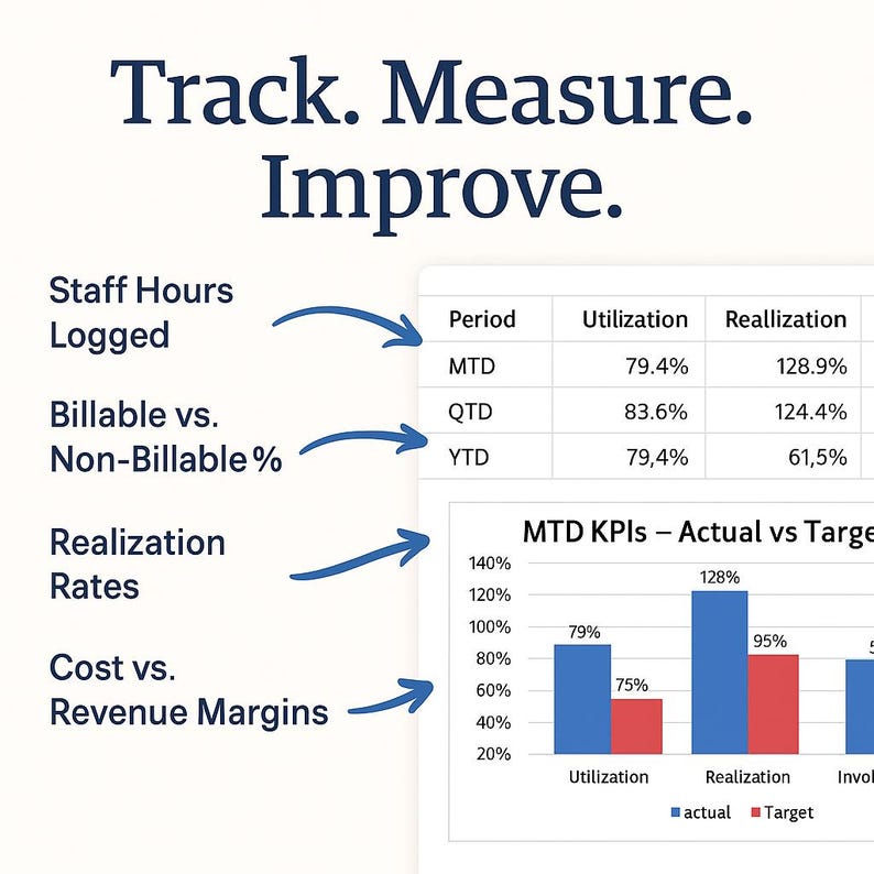 Staff Performance Review Template Excel CPA Firm Tracker Employee ...