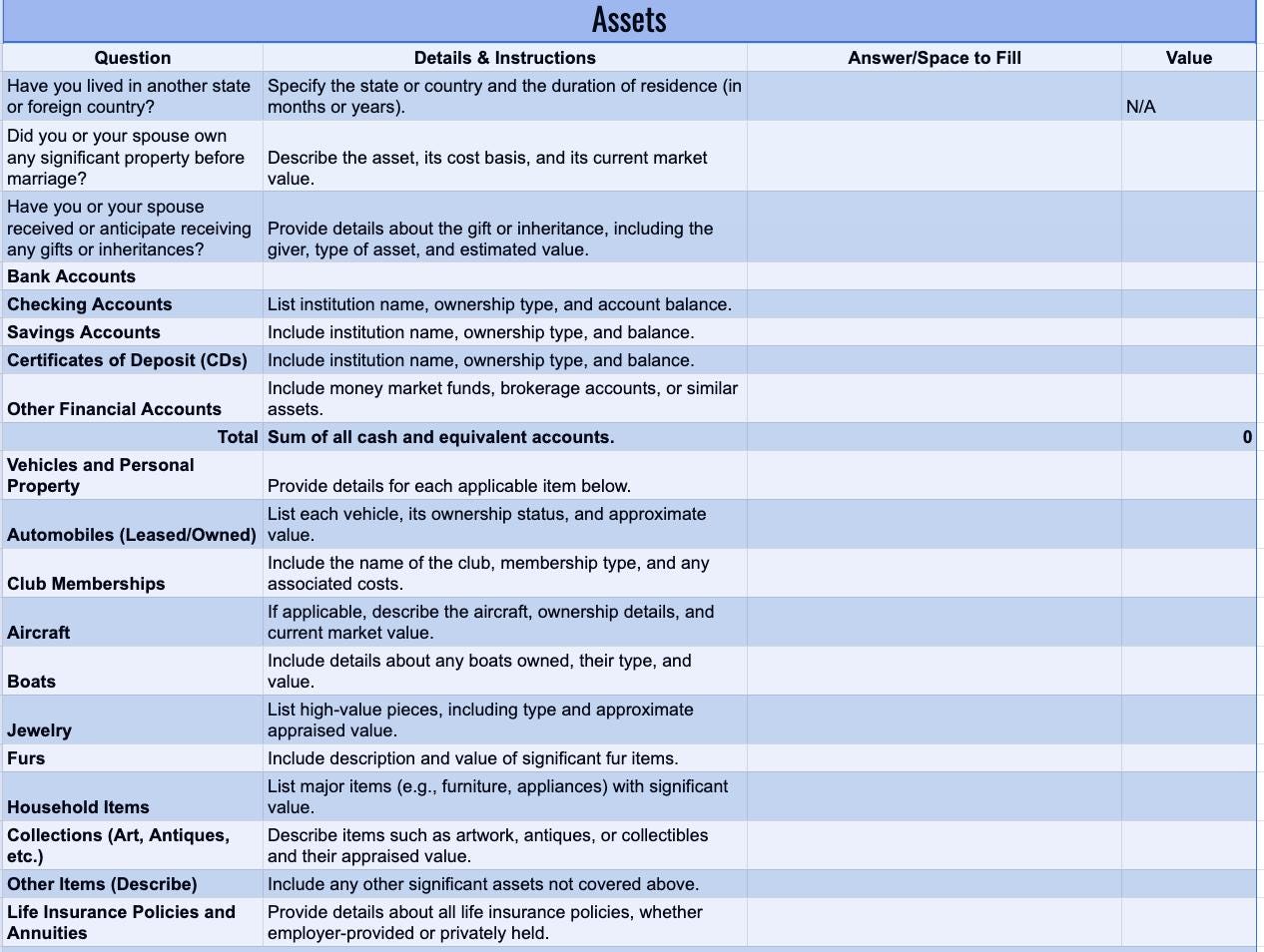 Digital Estate Plan Workbook: Organize Assets, Directives, and ...