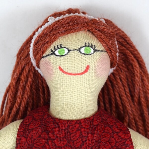 Doll With Red Hair - Etsy