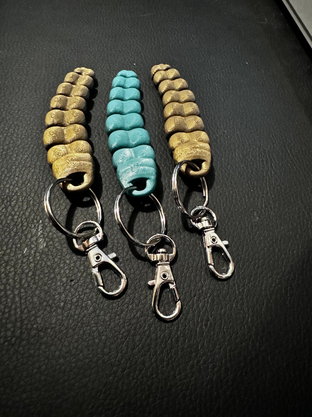 Rattlesnake Tail Keychain | Realistic Rattling Sound | 3D Printed ...