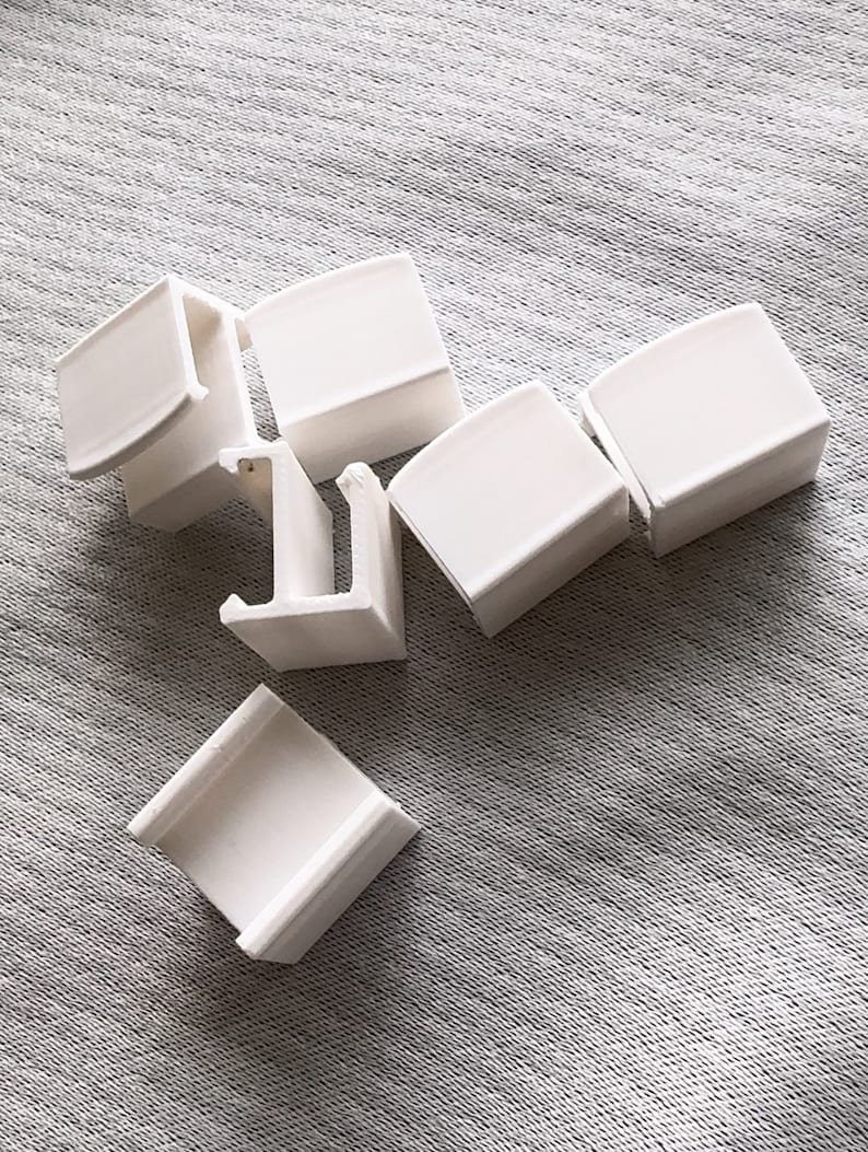 Camper Curtain Clips (15 Pack) No Sewing, Fits Standard Curtains. 3/8 ...