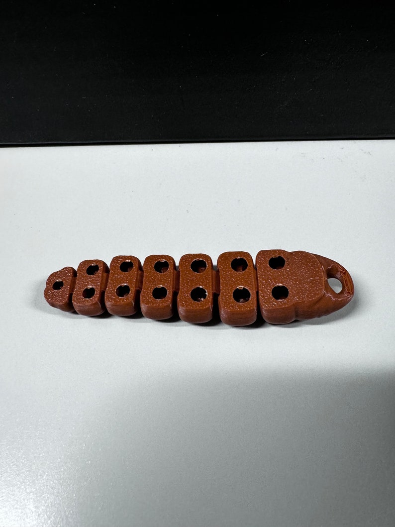 Rattlesnake Tail Keychain | Realistic Rattling Sound | 3D Printed ...