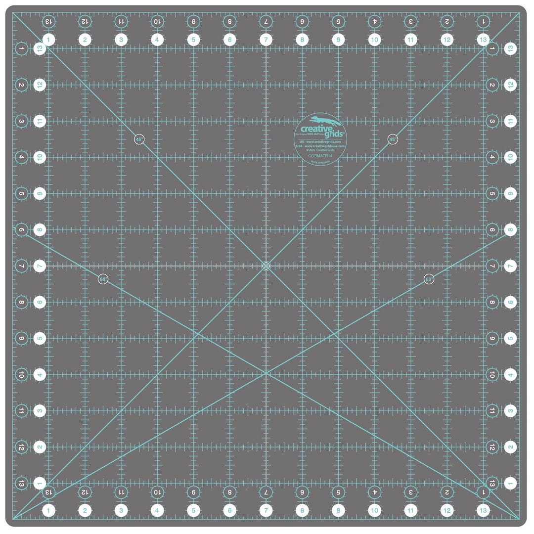 Creative Grids Self-healing Rotating Rotary Cutting Mat 14in X 14in ...
