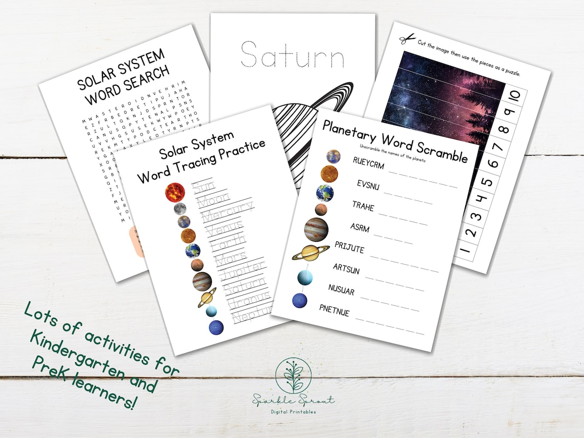 Solar System Unit Study - Digital PDF - Nature Study - Science ...