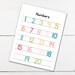 Numbers 1 to 20 Poster - Math Chart - Classroom Wall Art - Educational ...