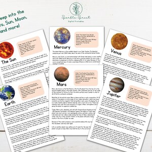 Solar System Unit Study - Digital PDF - Nature Study - Science ...