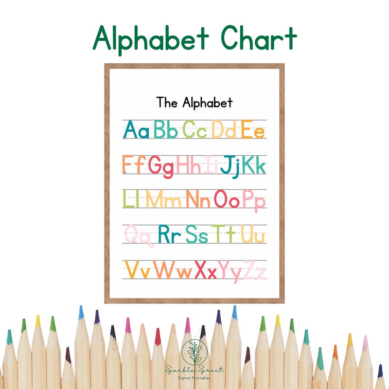 Alphabet Wall Letters - Etsy