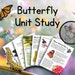 Butterfly Unit Study - Anatomy - Life Cycle - Science - Nature Study ...