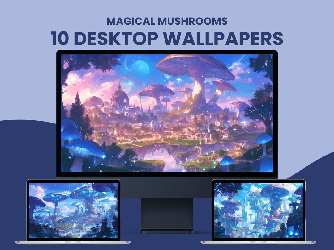 Blue Wallpaper Purple Lofi Desktop Wallpaper Aesthetic Blue Lofi ...