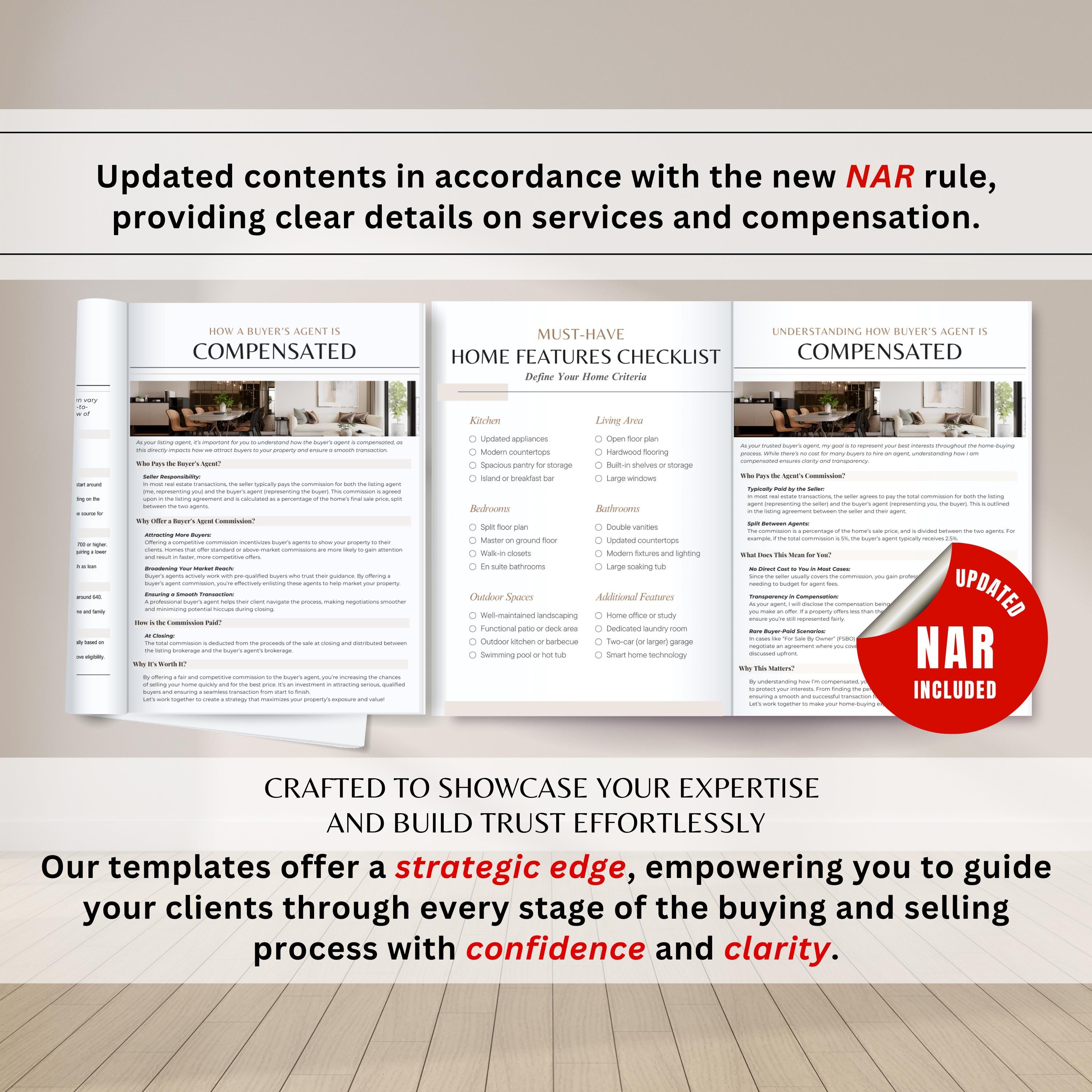 Real Estate Client Welcome Packet Home Buyer and Seller Guide, Realtor ...