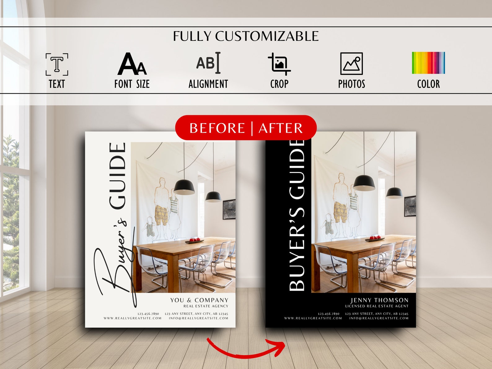 Real Estate Client Welcome Packet Home Buyer and Seller Guide, Realtor ...