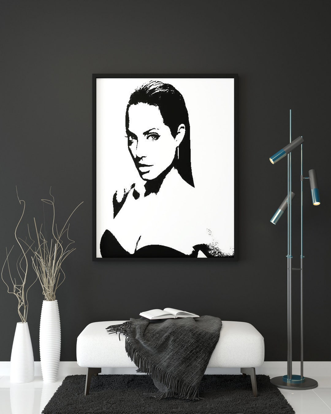Angelina Jolie Clipart Vector Graphics Digital Download Cut Ready Files ...