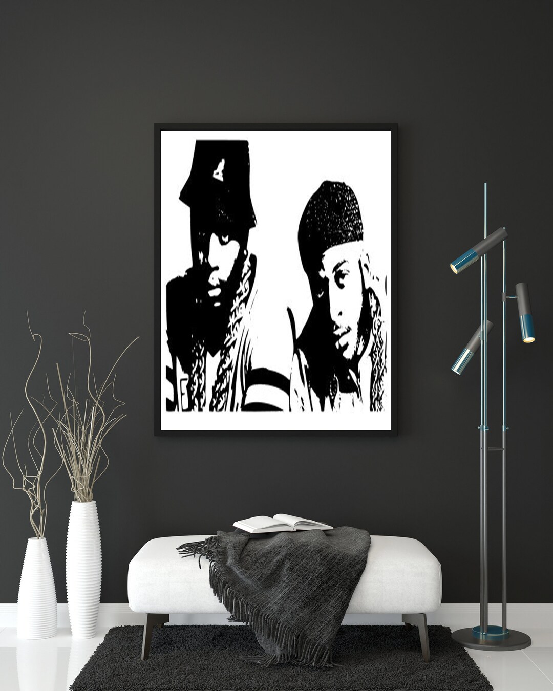 Ericb & Rakim Clipart Vector Graphics Digital Download Cut Ready Files ...